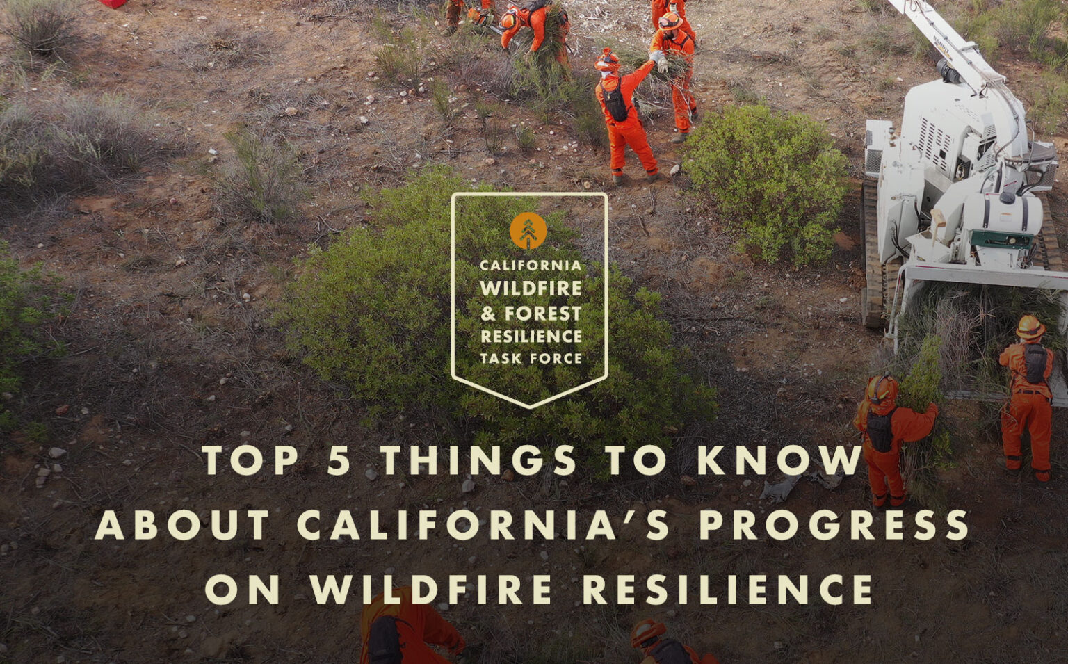 See Progress on Protecting People and Communities from Wildfire - California Wildfire & Forest ...